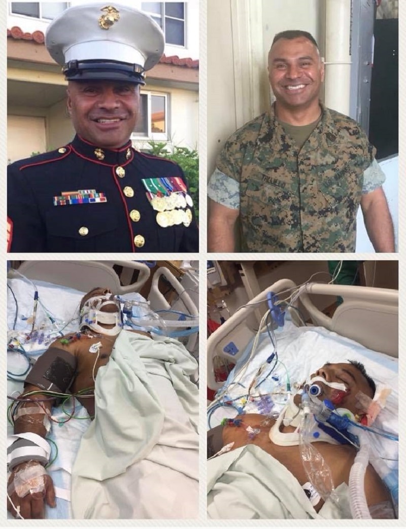U.S. Marine in a Coma After Rescuing Japanese Citizen From Car Accident