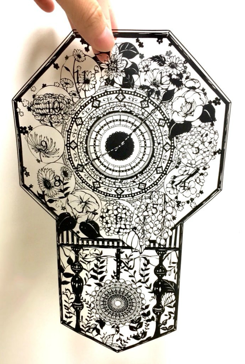 Japanese Paper-Cutting Artist's Work is Absolutely Stunning