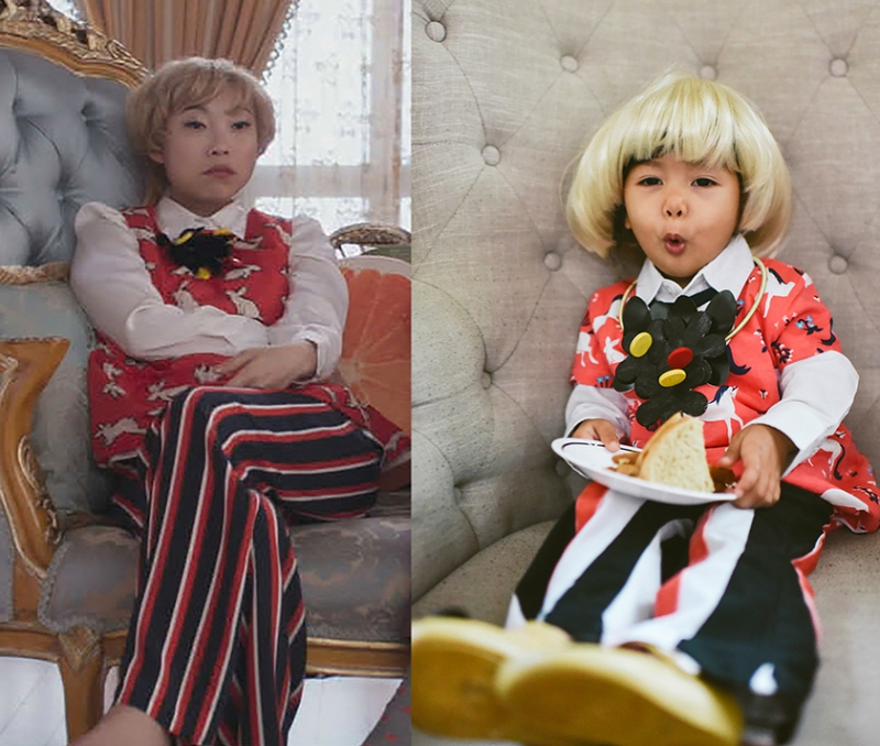 Toddler Goes Viral on Instagram After Mom Dresses Her Up as Peik Lin ...