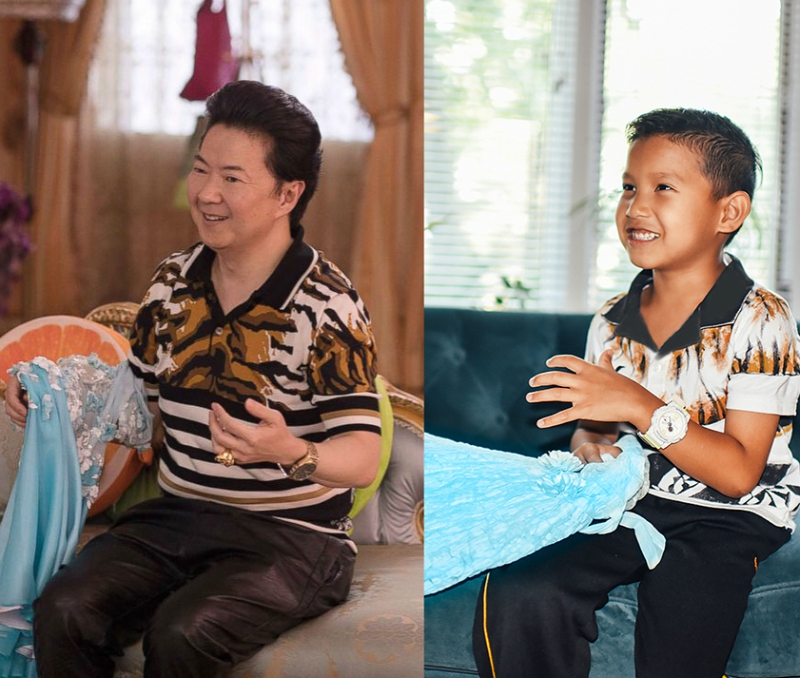 Toddler Goes Viral on Instagram After Mom Dresses Her Up as Peik Lin ...