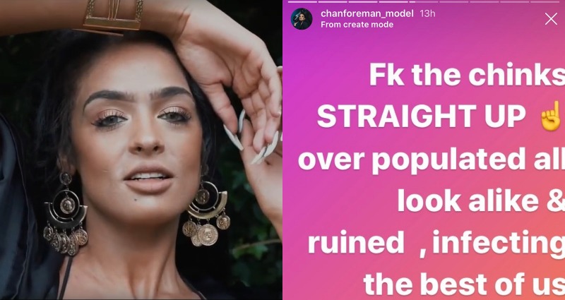 British Model Removed From Pageant Site After Posting ‘FK the Ch*nks ...