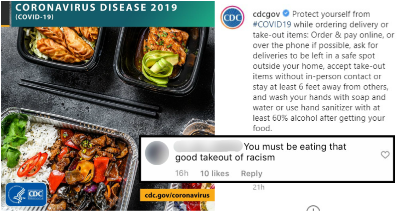 CDC Instagram Sparks Outrage Again After Using Asian Dishes in Takeout ...
