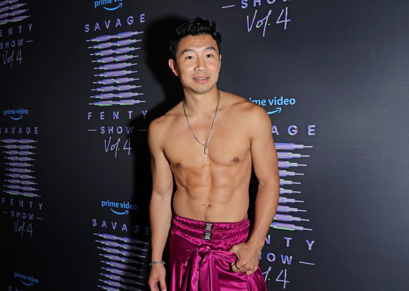 Simu Liu shows off his abs at Rihanna's Savage X Fenty Vol. 4 show