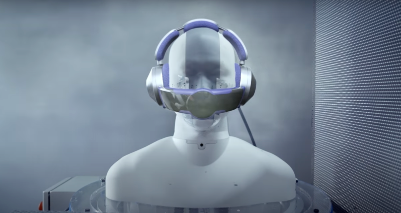 Dyson creates headphones with air purifier